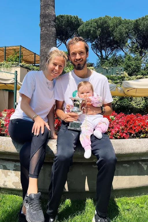 Daniil Medvedev Met His Wife, Daria, In A Perfect (And Ironic) Way