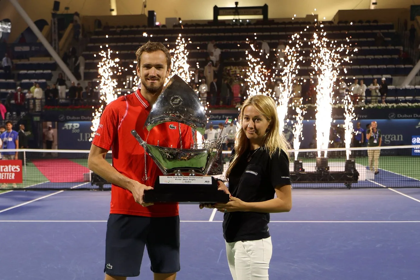 Daniil Medvedev Met His Wife, Daria, In A Perfect (And Ironic) Way