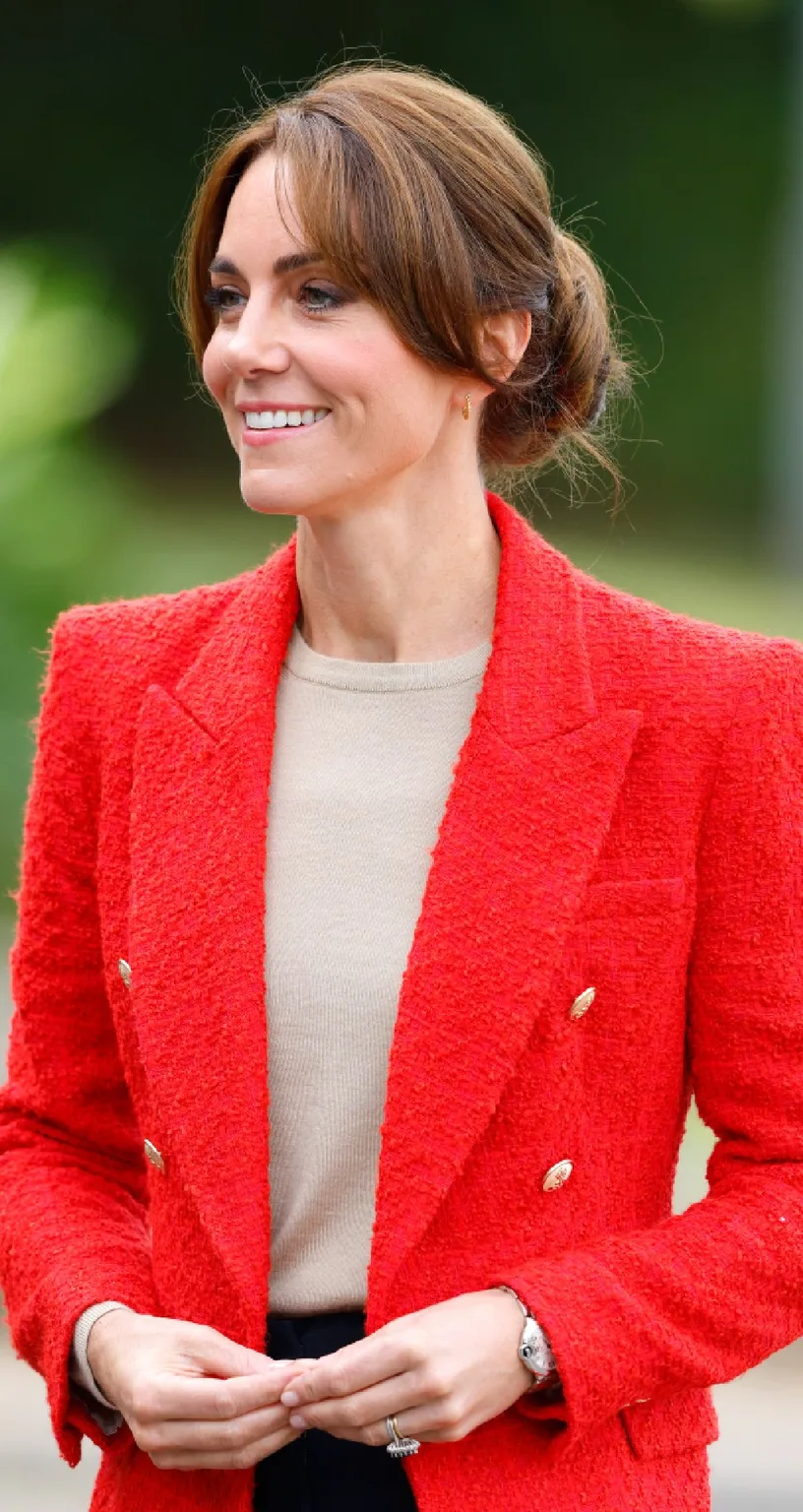 Kate Middleton’s Latest Hairstyle Involves Curtain Bangs