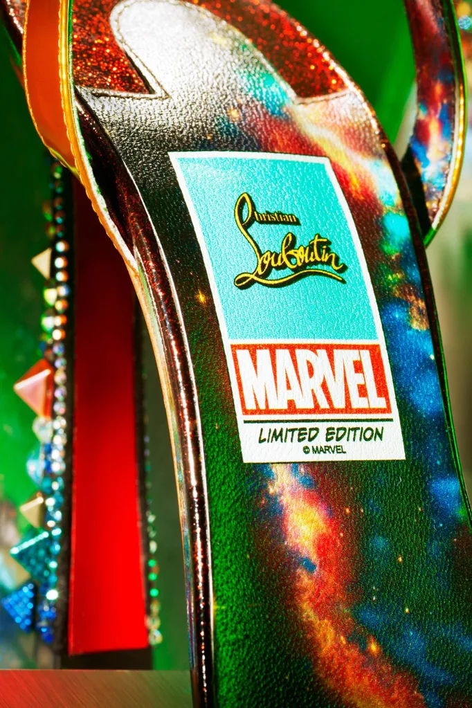 Exciting Christian Louboutin Marvel Collection Gallery