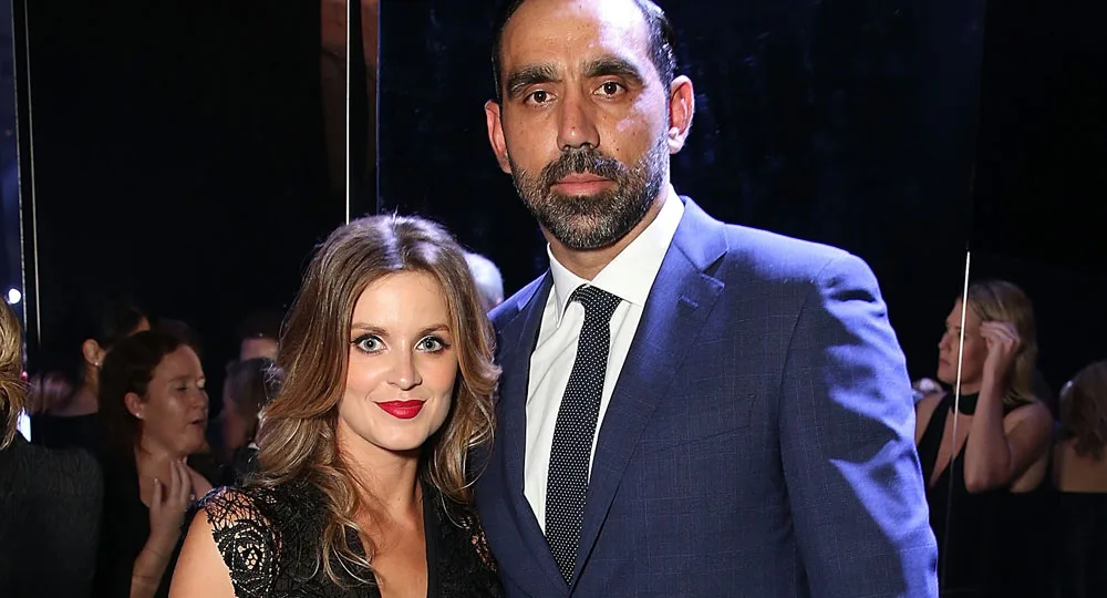Adam Goodes And Natalie Crocker Tie The Knot
