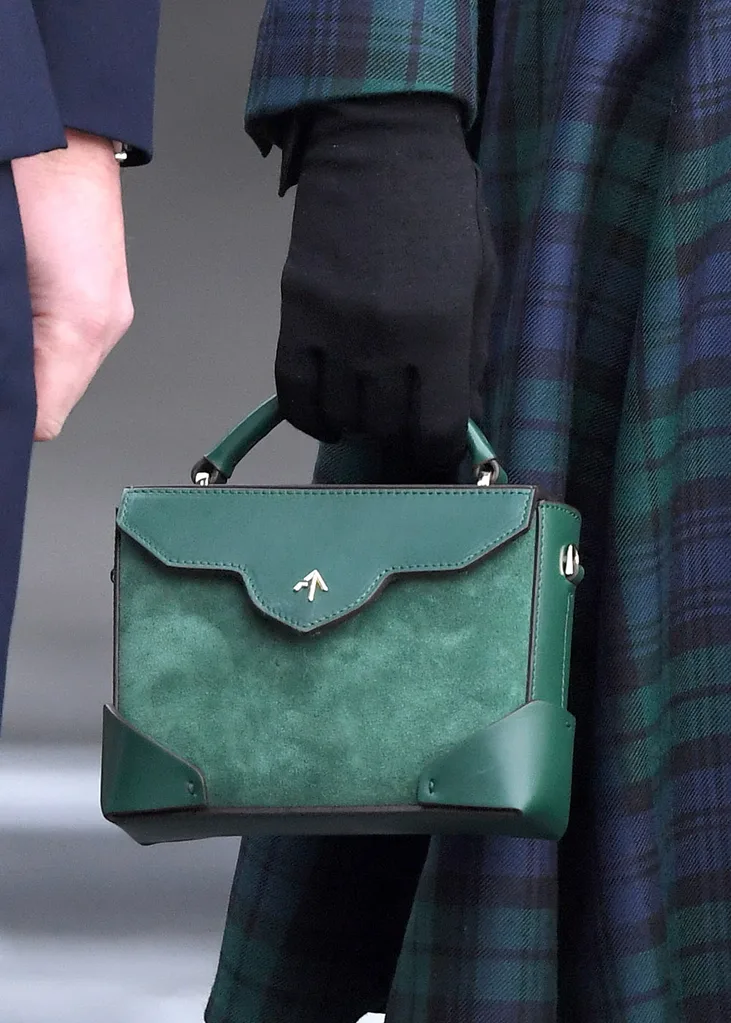 Kate Middleton Wears Manu Atelier Box Bag