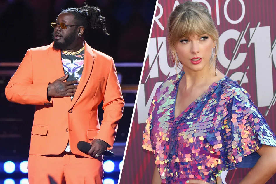 T-Pain Made A Joke About Taylor Swift's Boob, And It Didn't Go Down Well