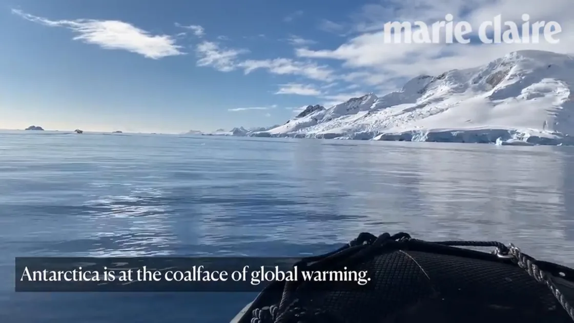 WATCH: marie claire Beauty Director Sally Hunwick in Antartica with ...