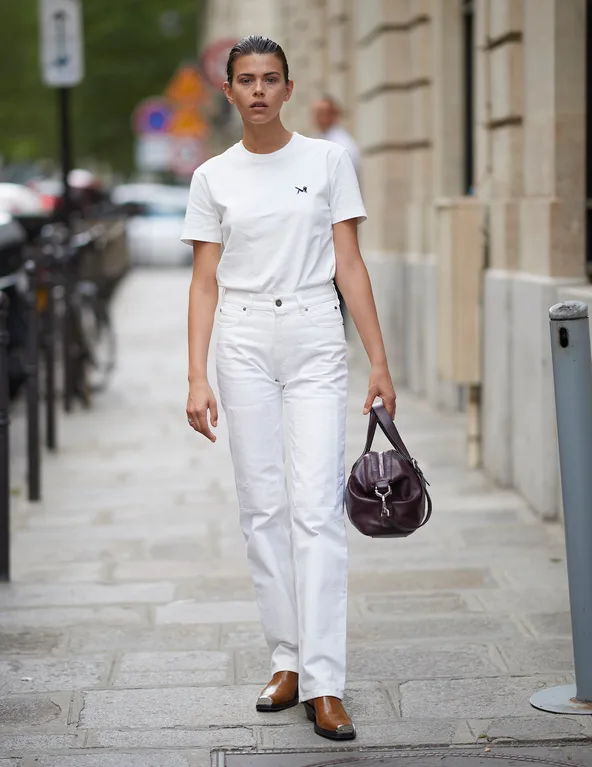 How To Successfully Wear White Jeans, The Current Biggest Denim Trend