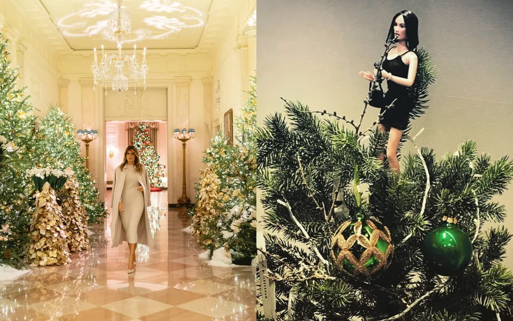 The Best Celebrity Christmas Decorations Of 2019