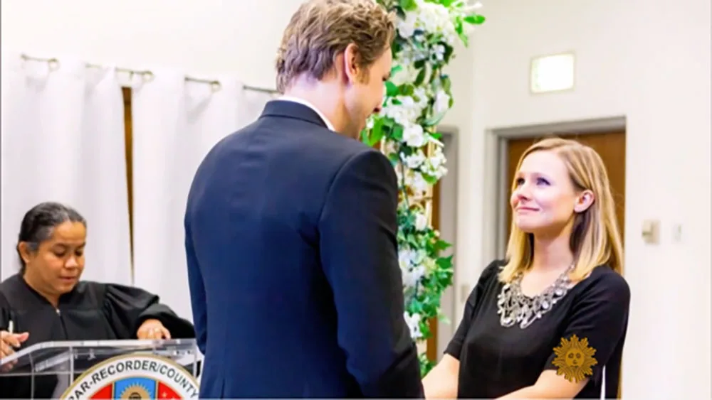See Kristen Bell And Dax Shepard’s Wedding Photos
