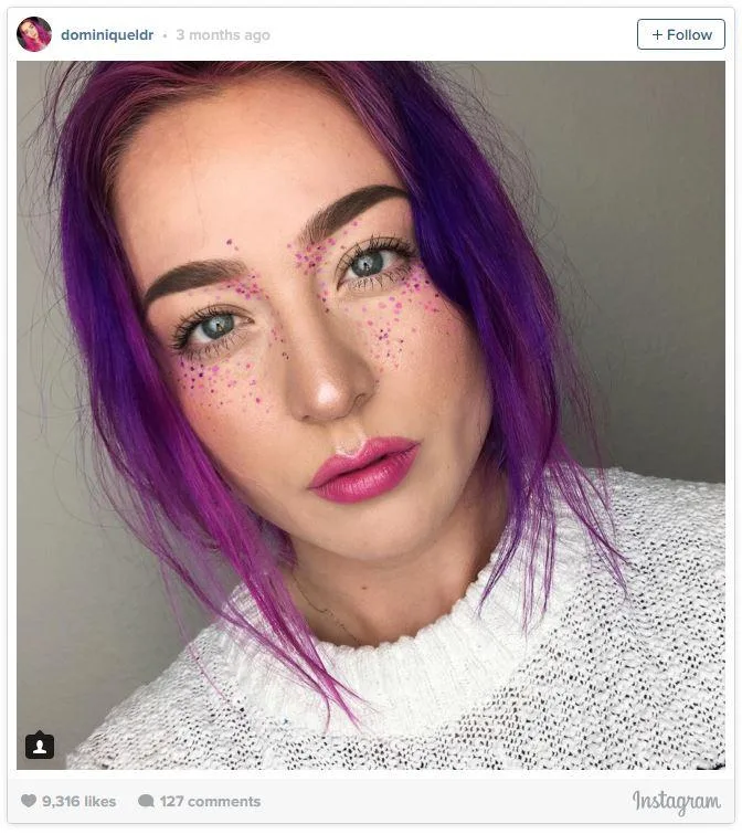 3 Rainbow Freckle Looks To Try Now