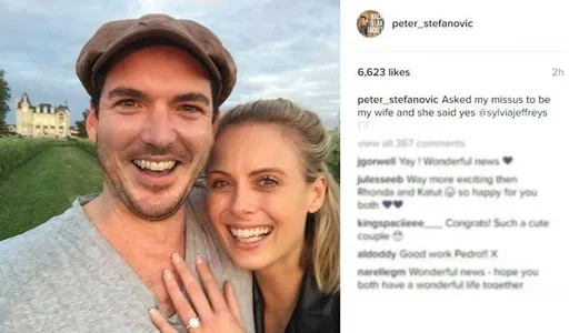 Sylvia Jeffreys And Pete Stefanovic Are Engaged