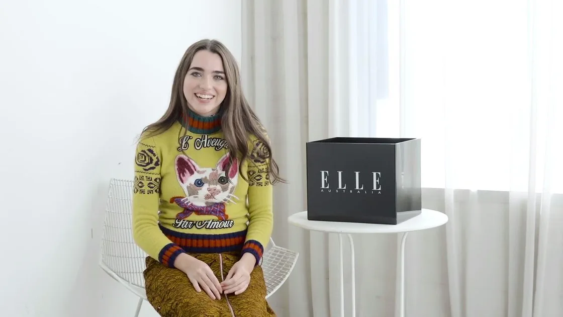 Shelby Hamilton Takes The ELLE Mystery Box Challenge