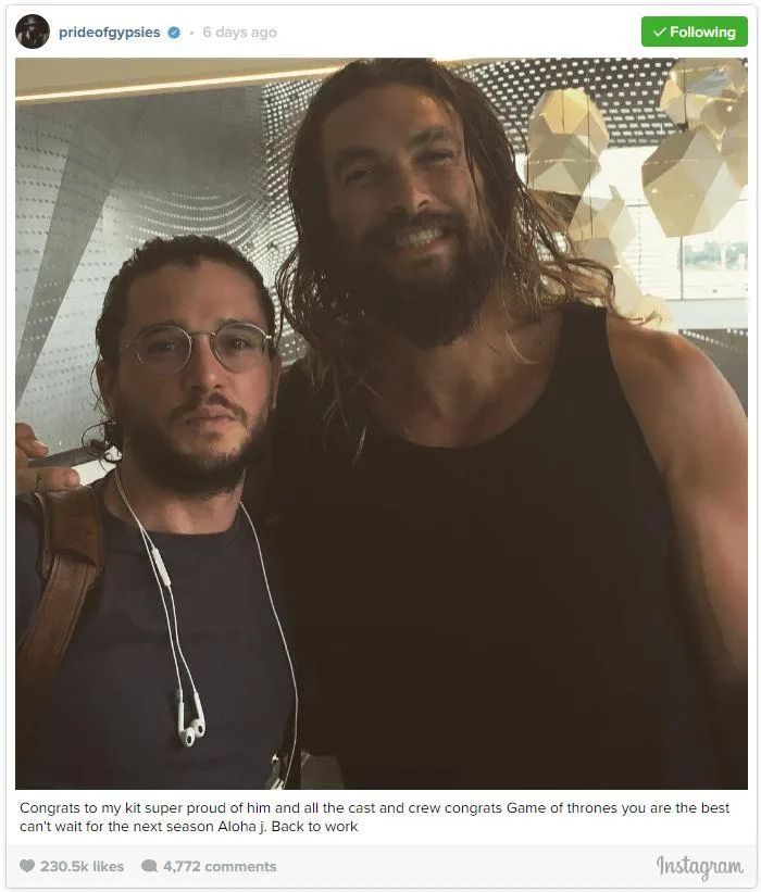 Jason Momoa Again Hints At A 'Game Of Thrones' Return