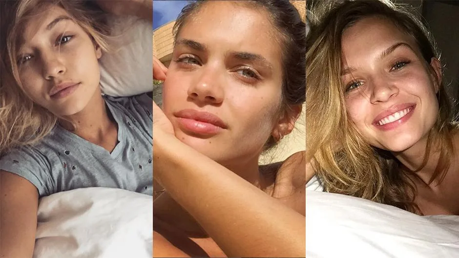 This Year's Victoria's Secret Models Without Makeup