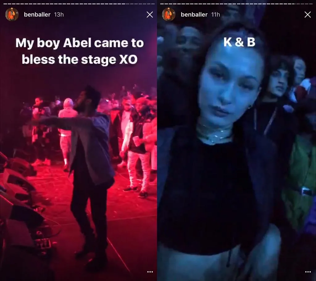 Bella Hadid & The Weeknd’s Awkward Concert Encounter | ELLE