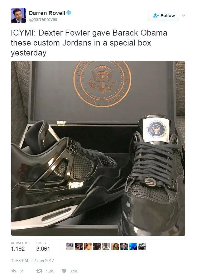 Barack Obama’s Rare Sneakers: The World’s Rarest? | ELLE