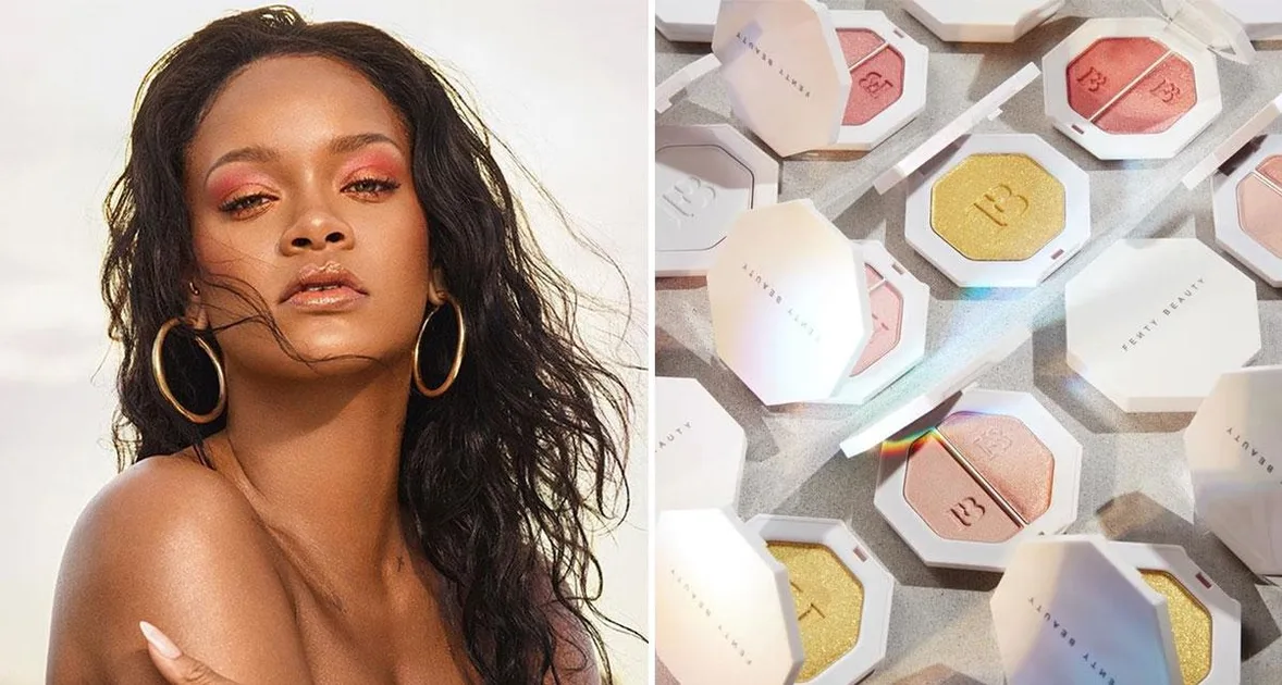 How Rihanna’s Makeup Artist Applies Highlighter | ELLE