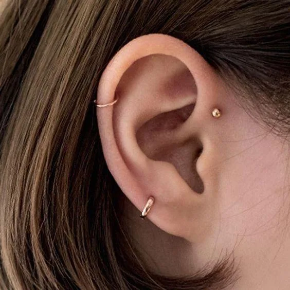 16 Helix Ear Piercings To Inspire Your Next Piercing