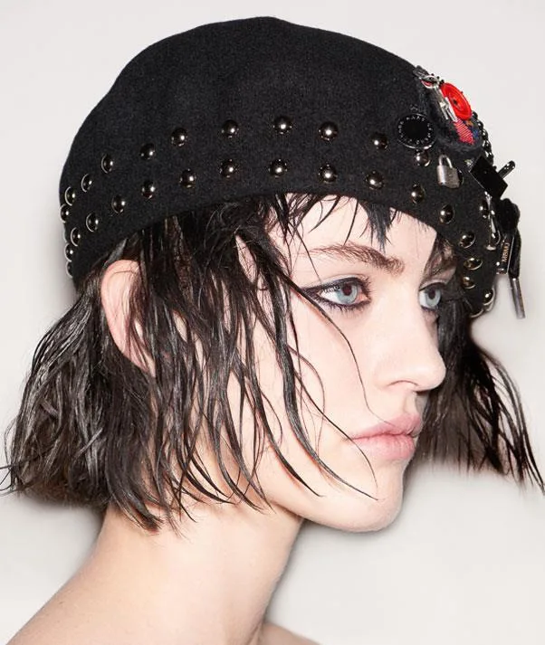 How-To: Wet-Look, Messy Bob Hair Style