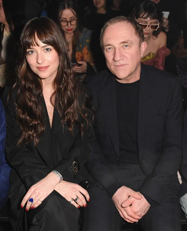 ohnson's Gucci Bodice Was The Perfect Amount Of Sultry | ELLE