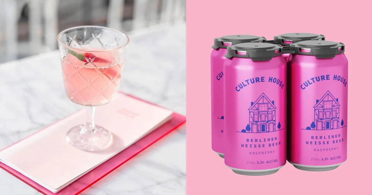 Pink Beer With Raspberry Taste To Take Over Rosé