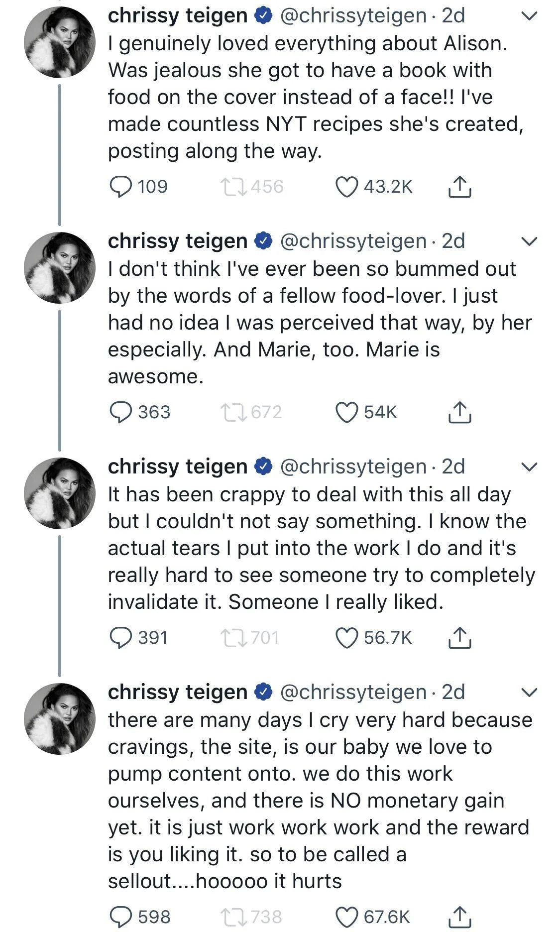 Chrissy Teigen takes Twitter break after Roman feud | ELLE