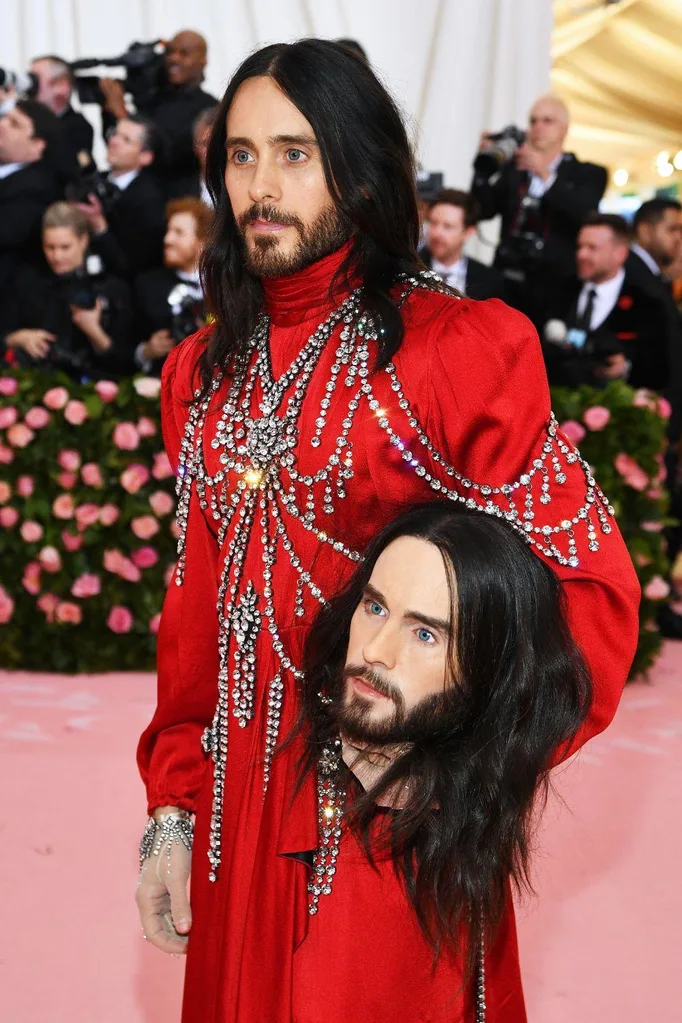 Jared Leto Wore A Life-Size Cat Costume To The Met Gala