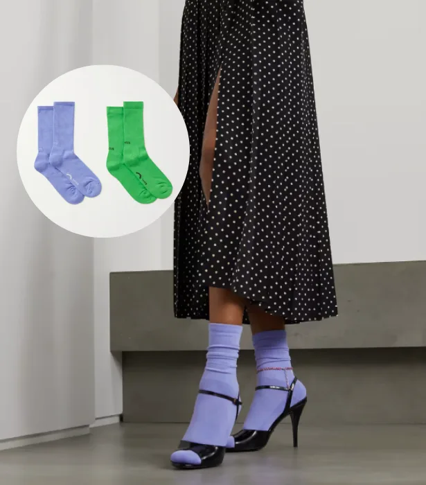 Stylish Socks To Elevate Your Winter Outfits | ELLE