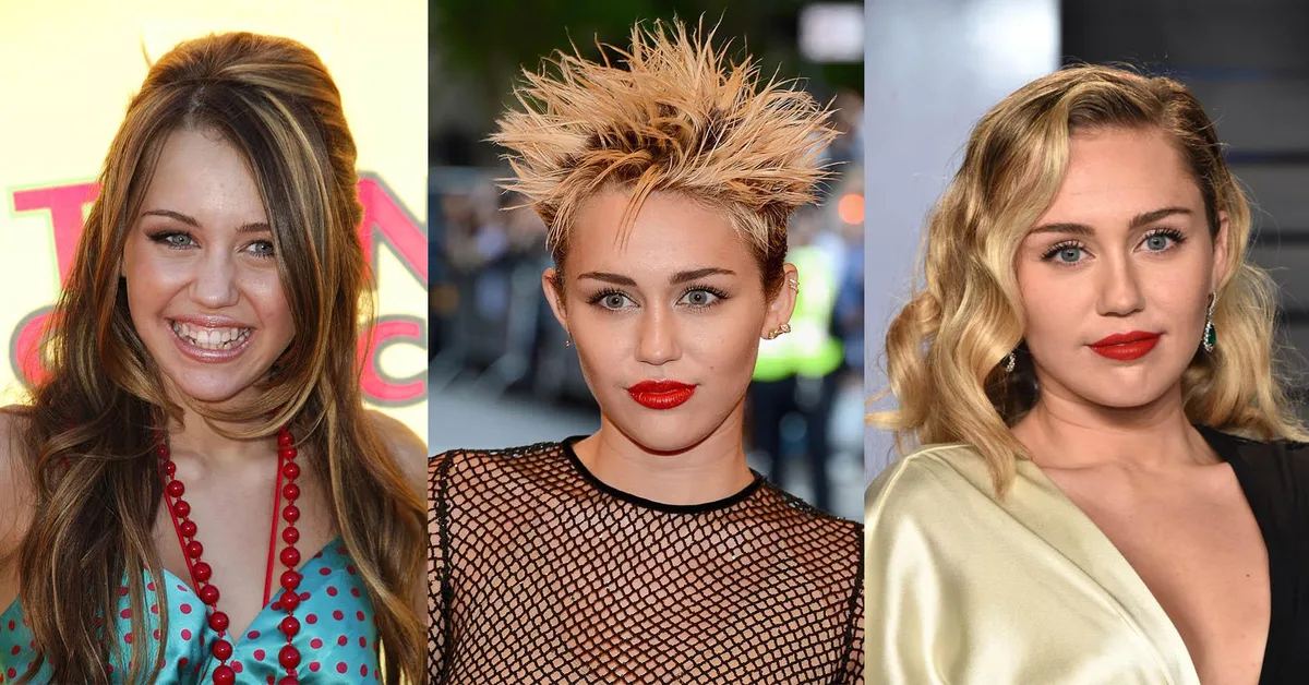 Miley Cyrus' Before & After Transformation
