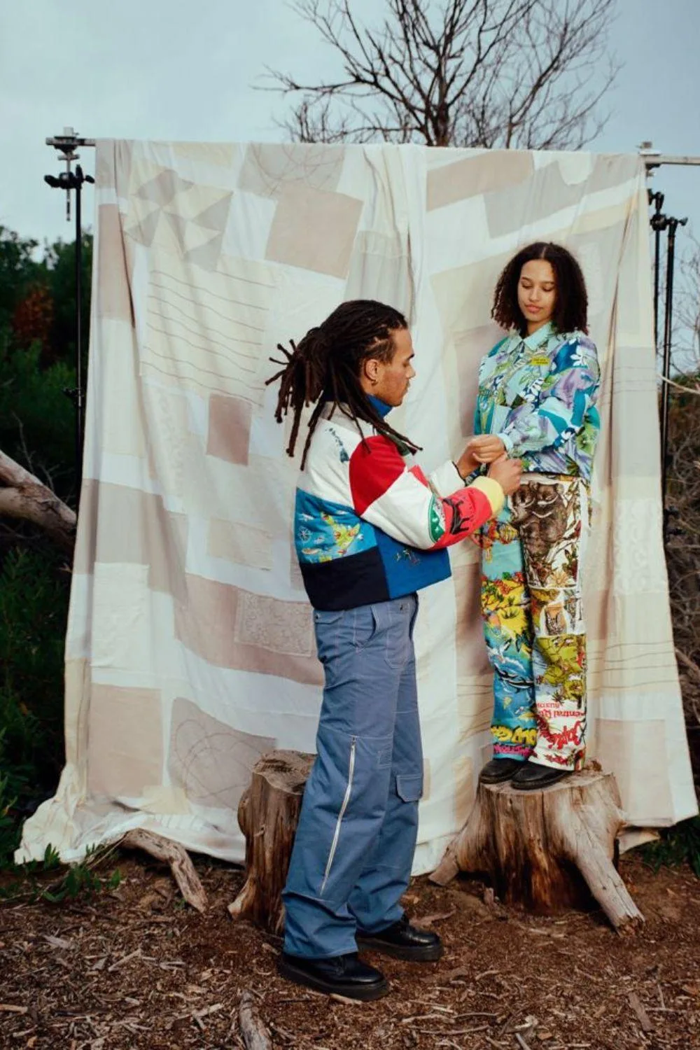 Off Cuts Noah Johnson on Designing Upcycled Clothing | ELLE