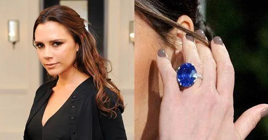 A Look At All 15 Of Victoria Beckham’s Engagement Rings