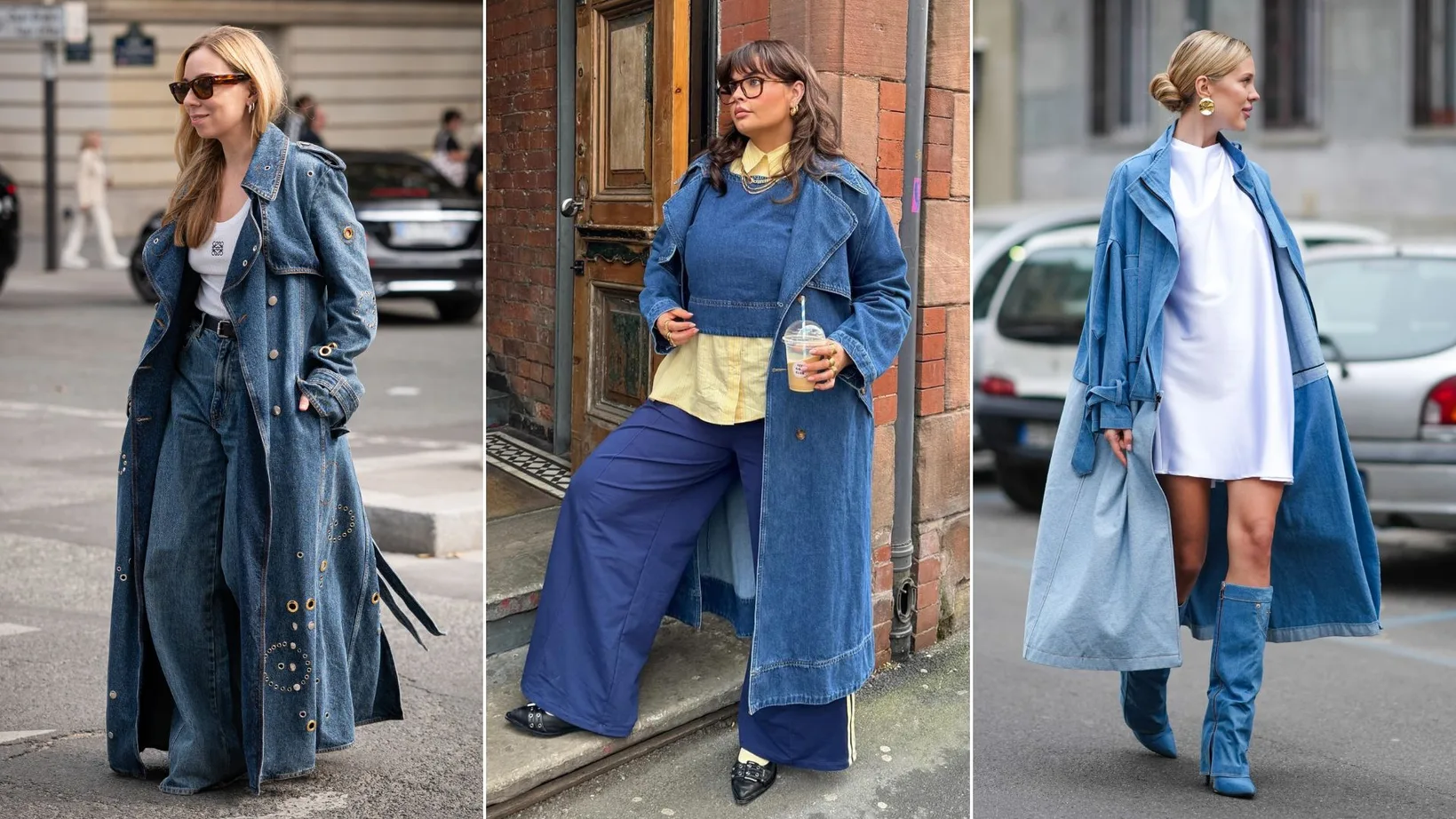 Denim Trench Coats: Winter’s Must-Have Fashion Trend | ELLE