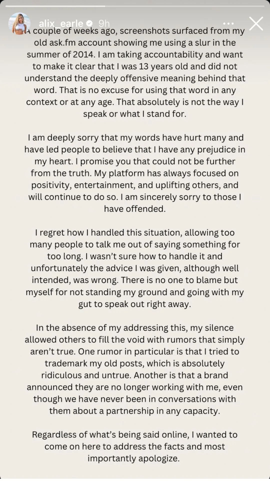 Did Alix Earle Trademark A Racist Slur? The Rumours Explained