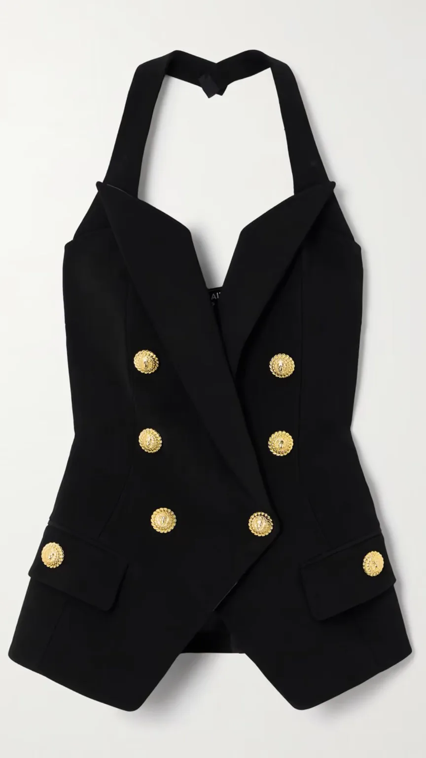 The Structured Halter Neck Top Is Trending