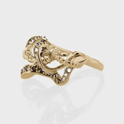 Organic Wedding Rings Are 2024's Big Non-Traditional Bridal Trend