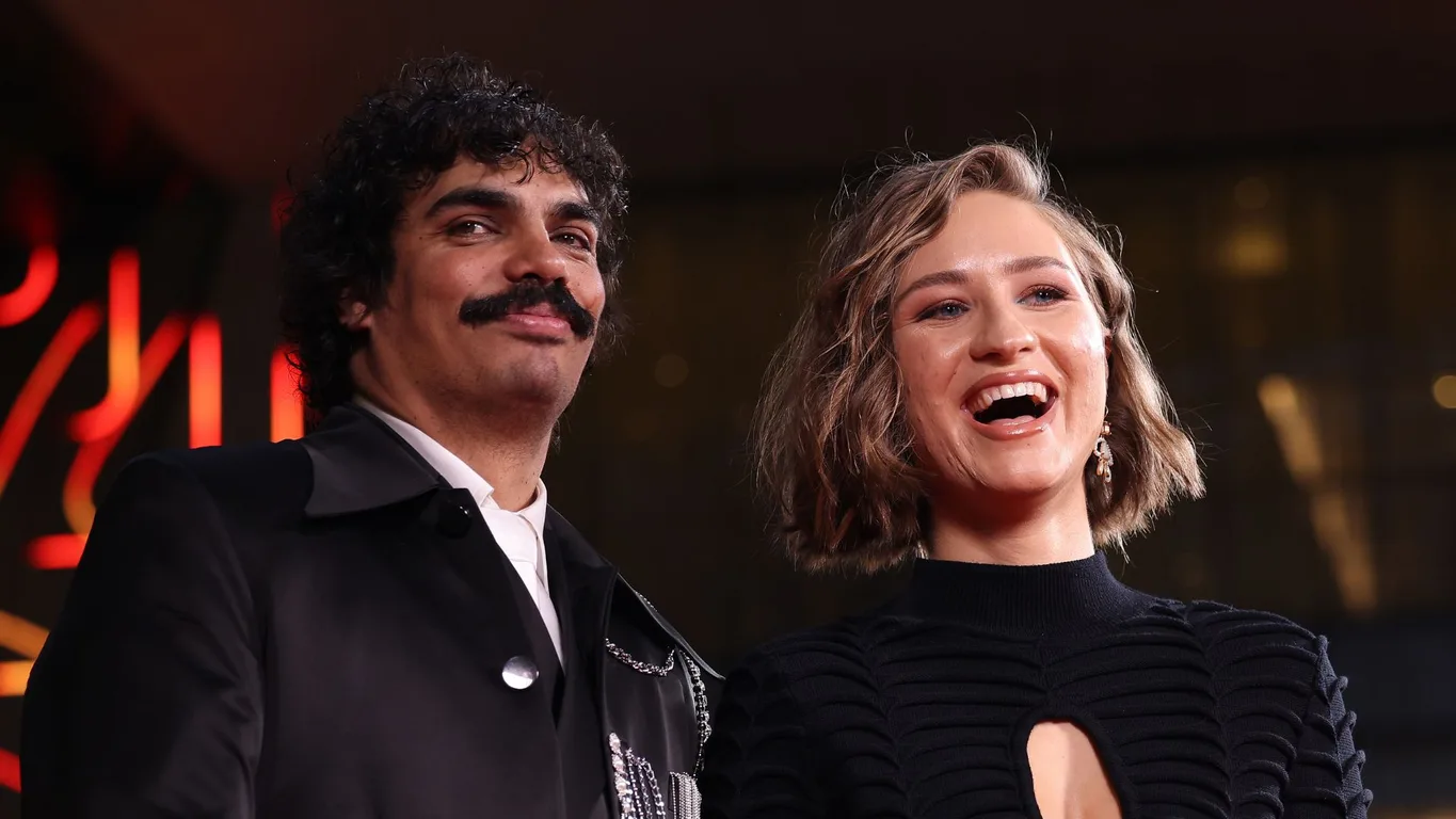 Tony Armstrong Walks The Logies Red Carpet With Girlfriend