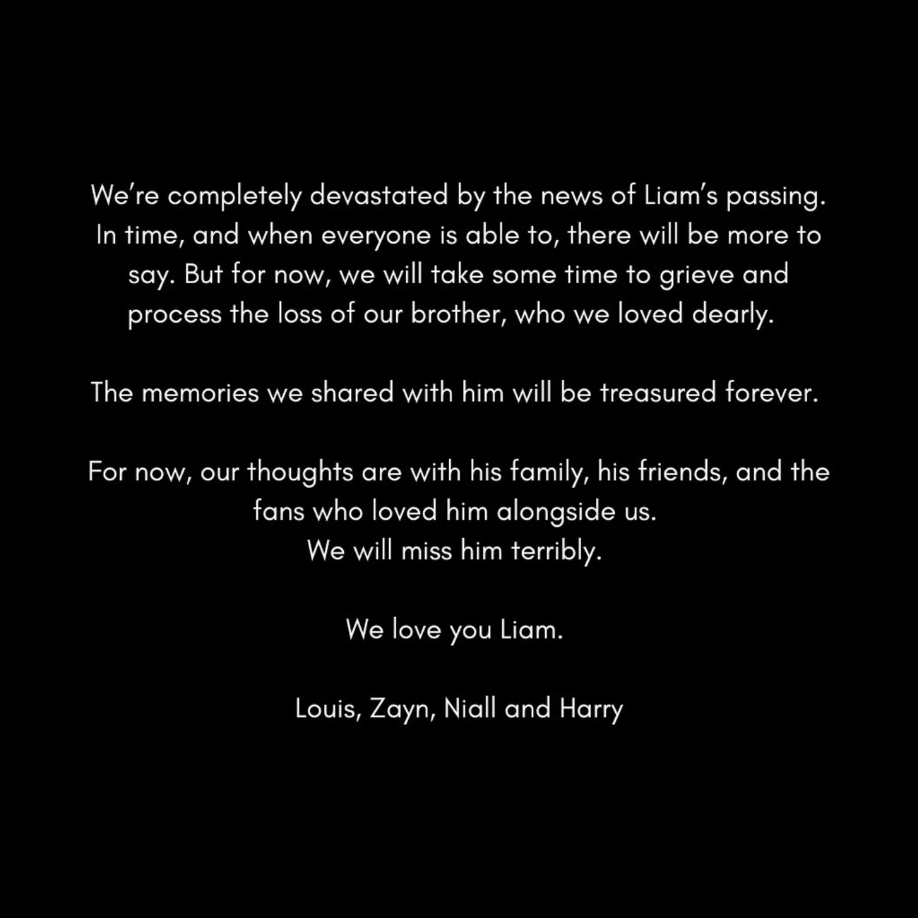 Zayn Malik Shares Tribute To Liam Payne At First Concert