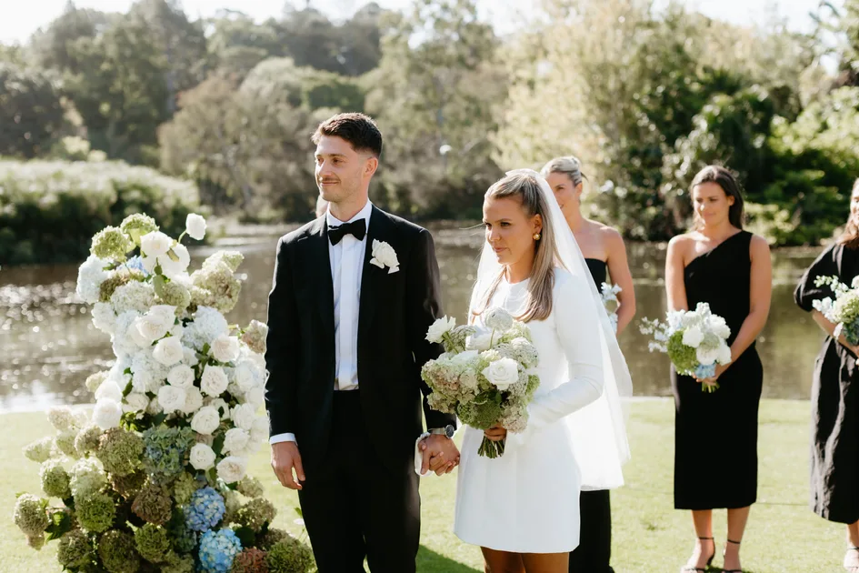 All The Details From Zara McDonald's Chic Melbourne Wedding | ELLE