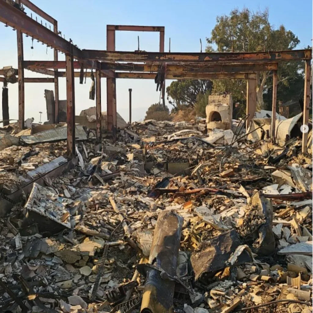 Celebrity Homes Destroyed By LA Fires