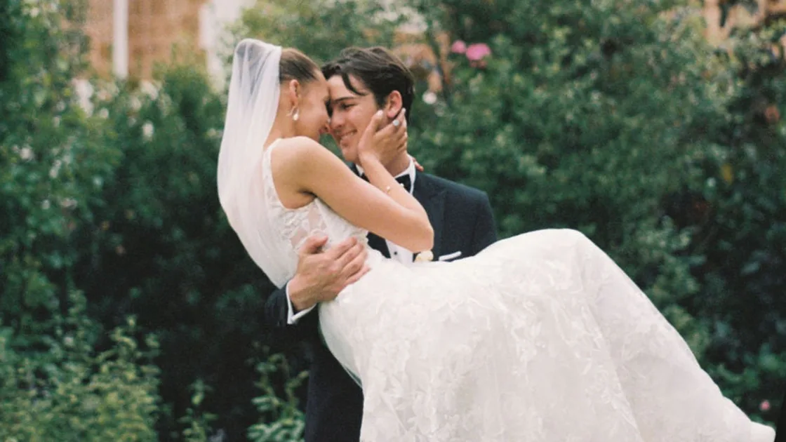 Maisie and Connor Rozee's Garden Wedding Was A Dream