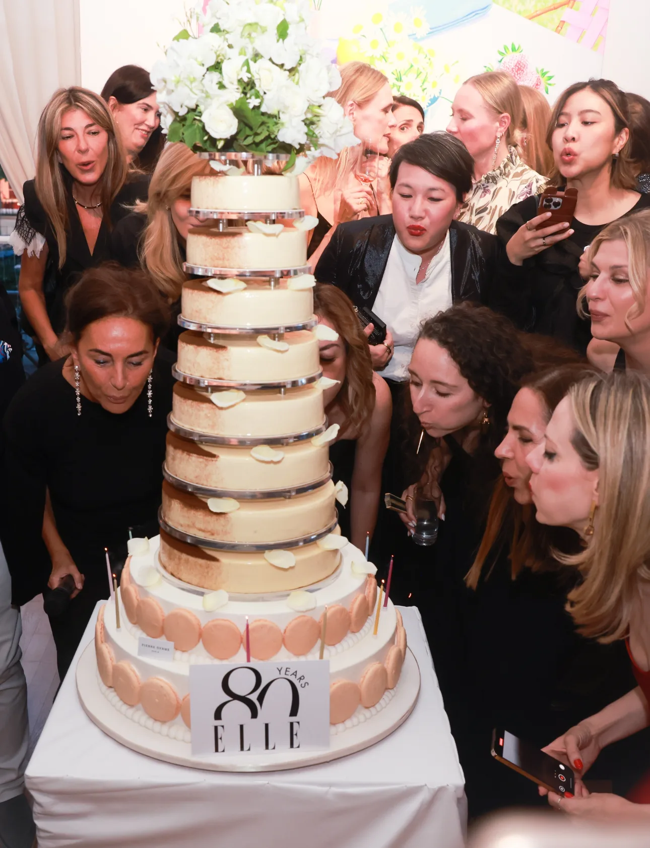 ELLE Celebrates Its 80th Anniversary With A Party In Paris
