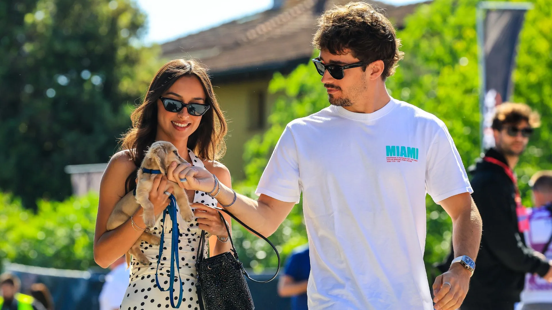 F1's Charles Leclerc & Alexandra Saint Mleux Are Officially Engaged