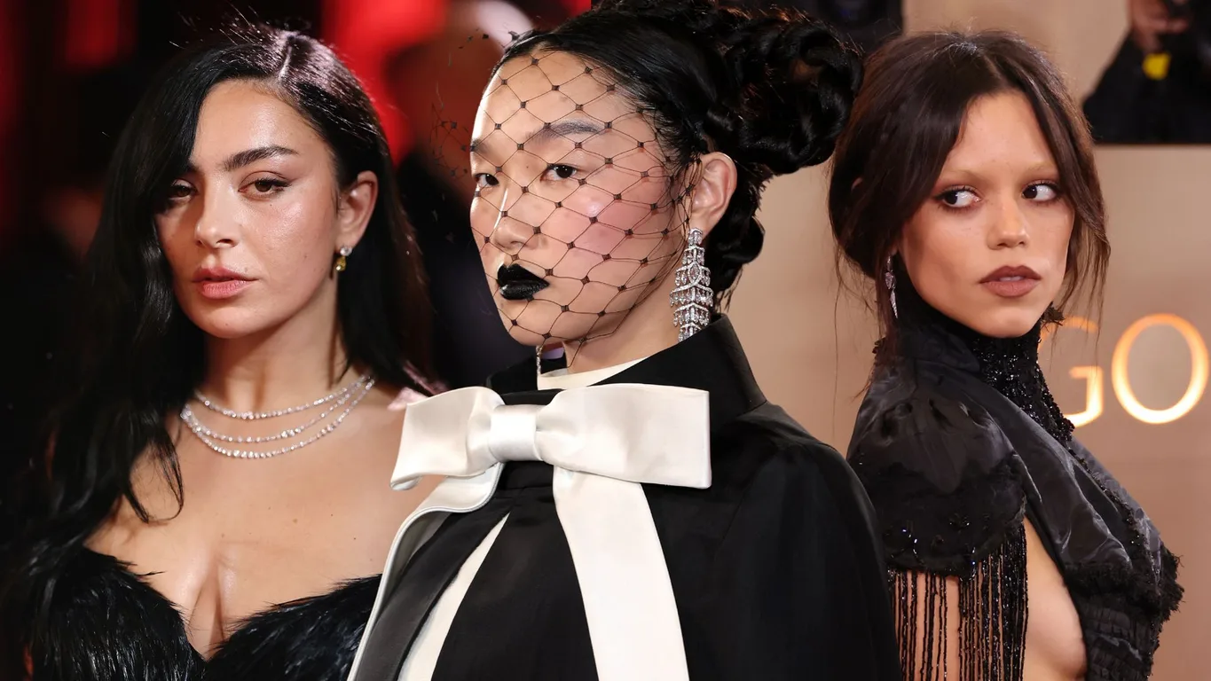 Hollywood Glamour Has A Gothic Makeover At The Golden Globes