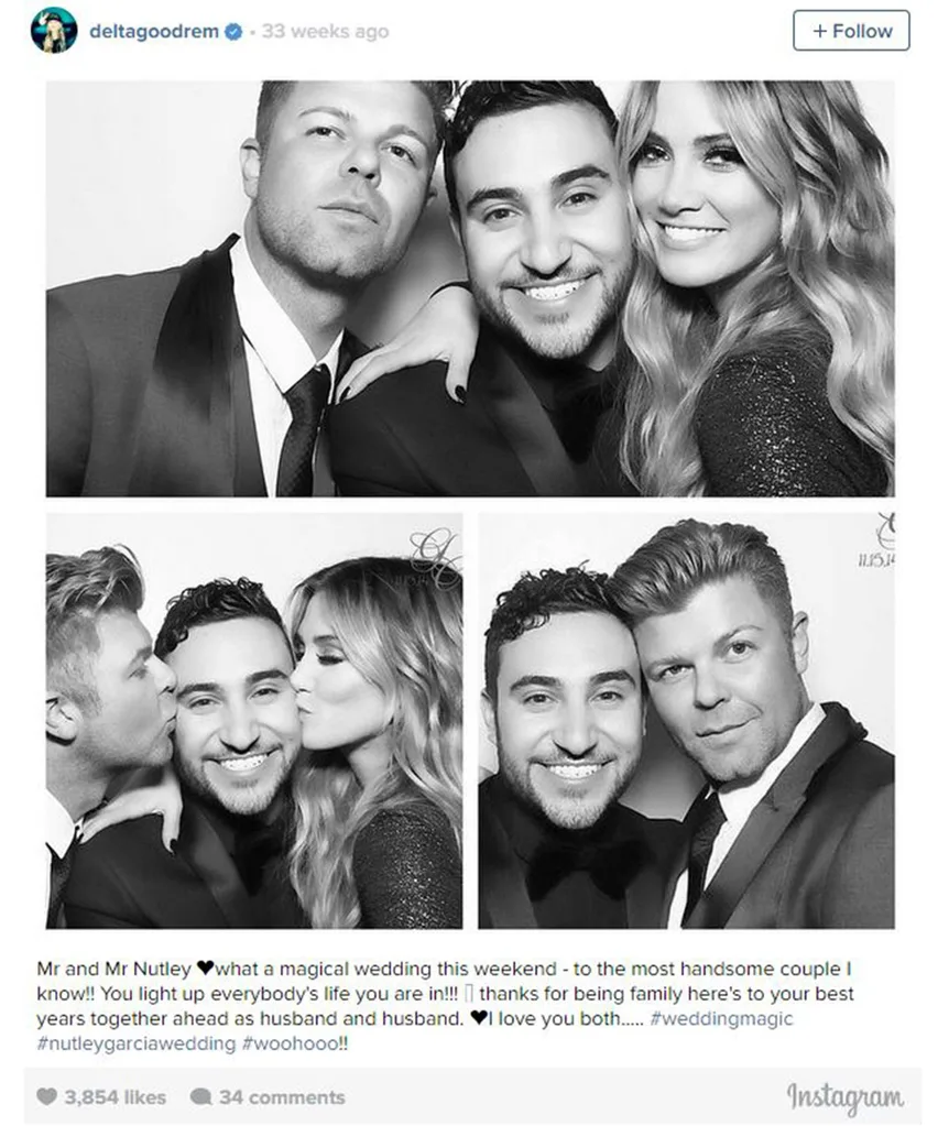 Delta Goodrem debuts song celebrating marriage equality