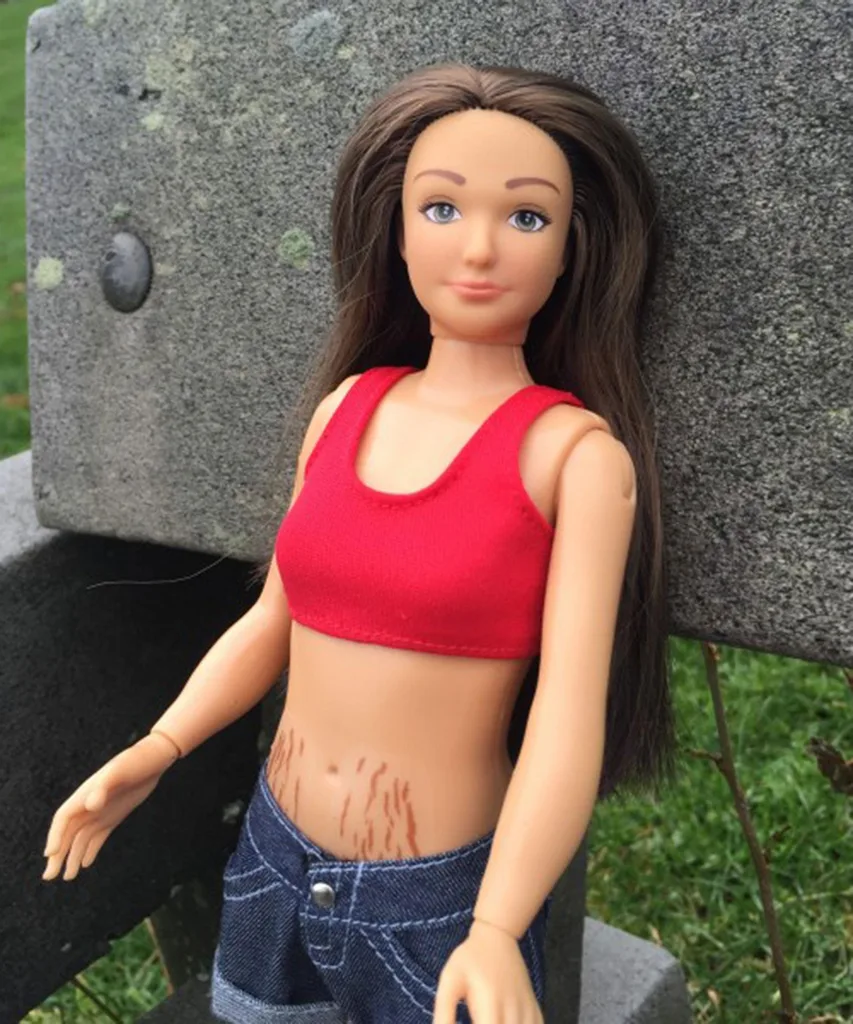 Barbie doll Lammily now gets her period