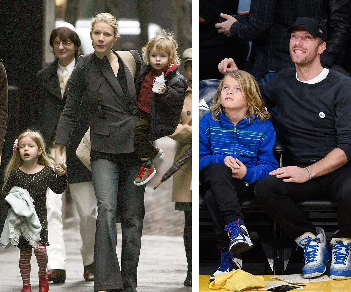 Moses Martin looks just like Apple Martin