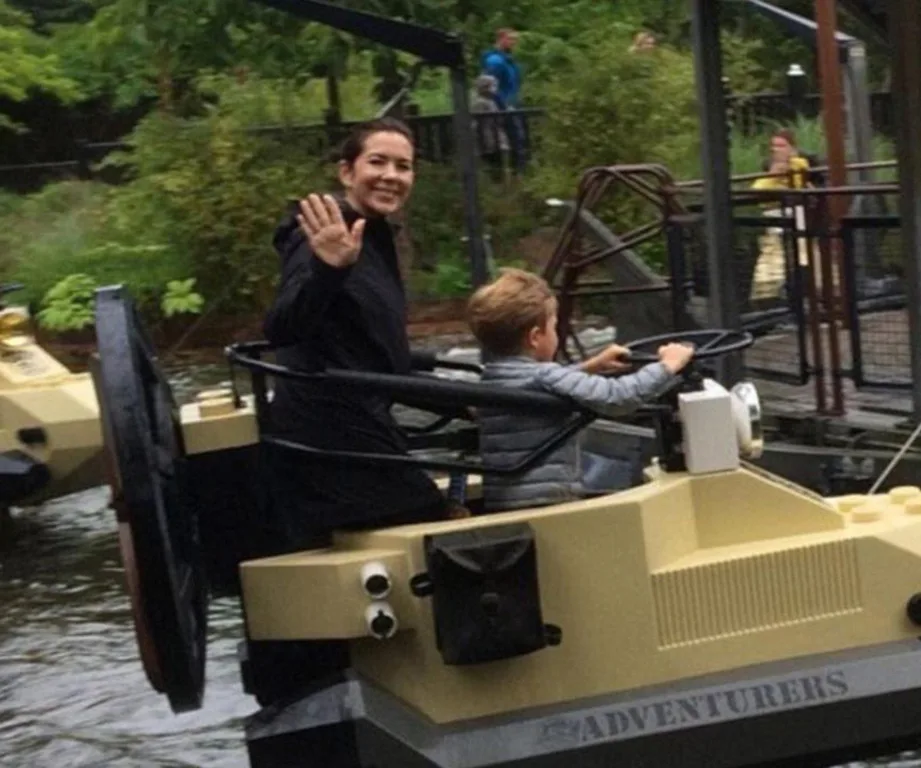 Princess Mary and Prince Vincent’s special Legoland day