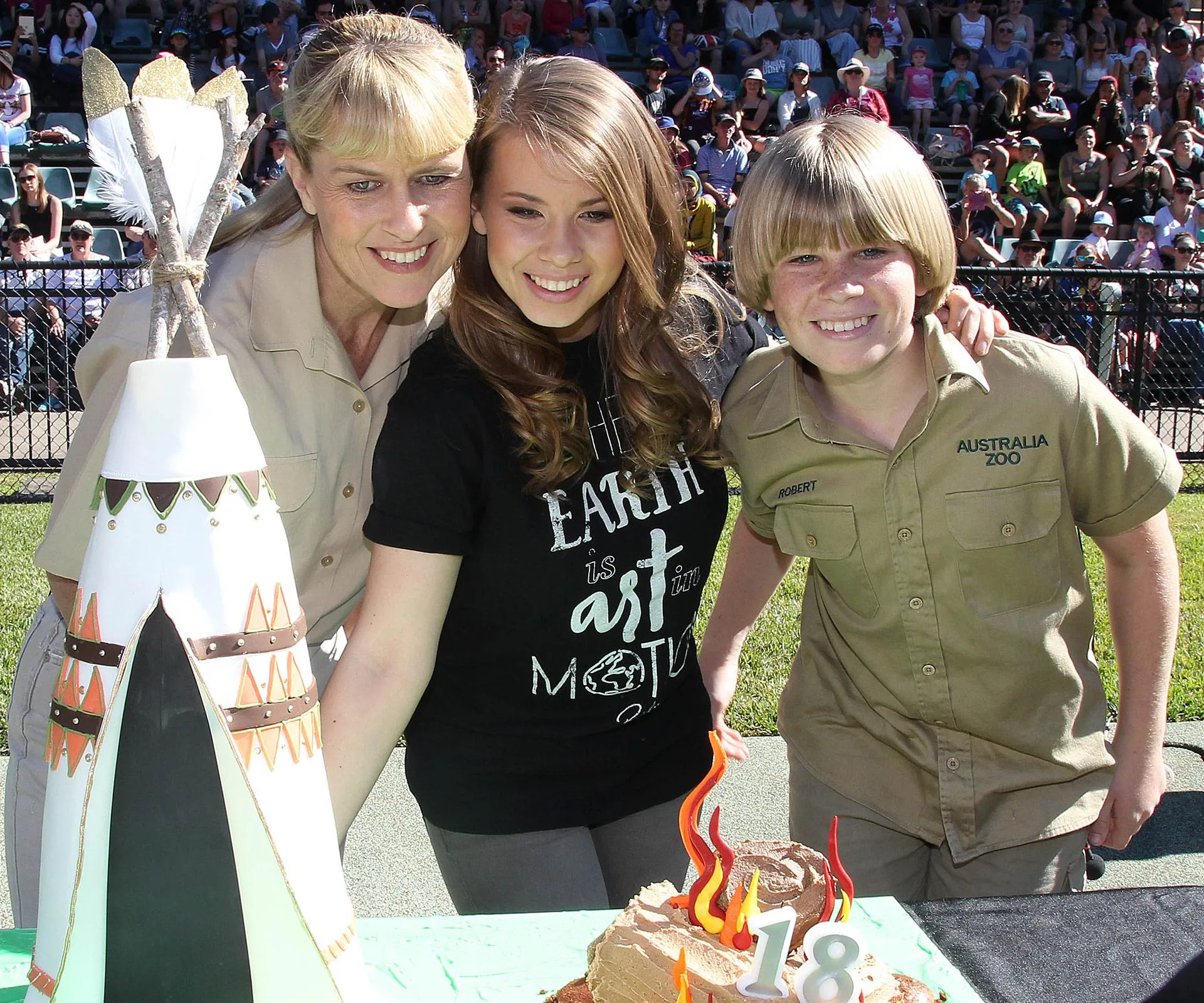 Bob Irwin debuts a new haircut