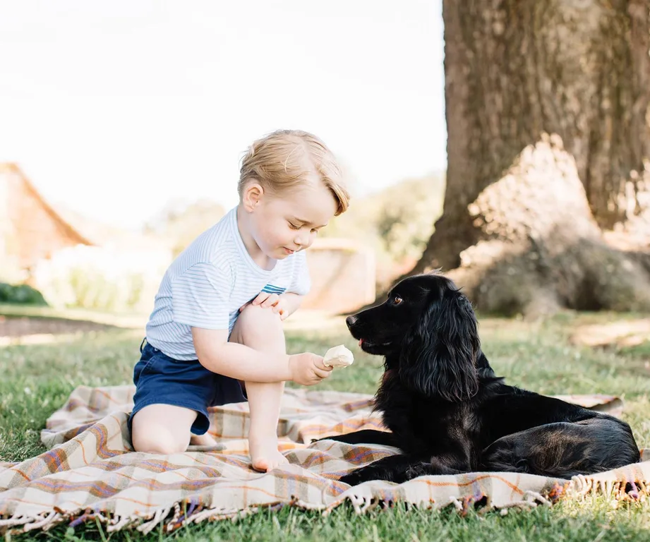Prince George has opened his Christmas presents early