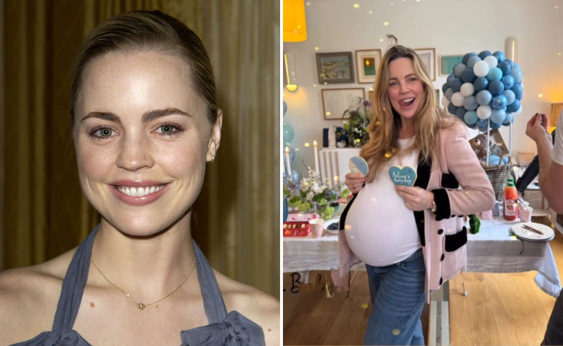 Aussie actress Melissa George, 47, has welcomed her third child