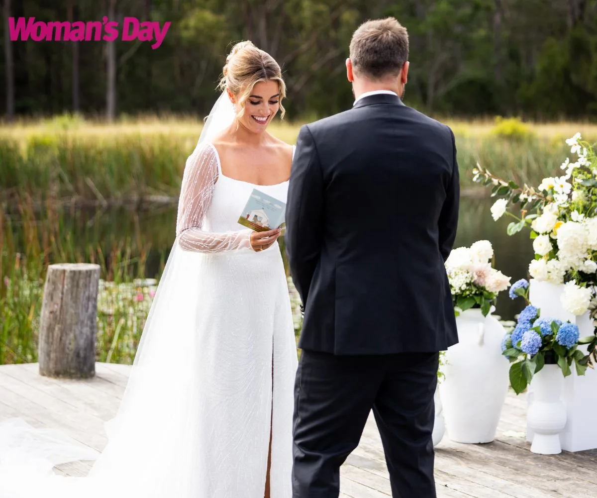 Farmer Wants A Wife's Andrew & Jess' wedding | Now To Love