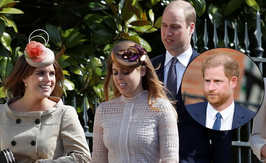 Princesses Bea & Eugenie ditch Harry to earn a place in the royal ...